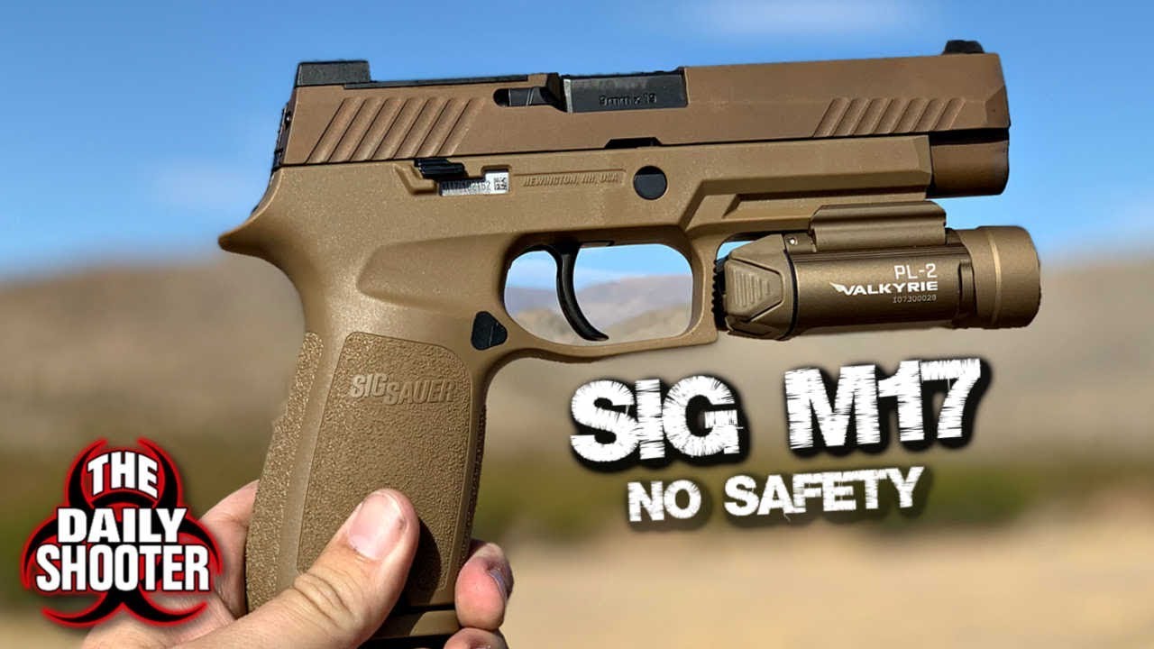 Sig Sauer M17 (No Safety) Review - YouTube