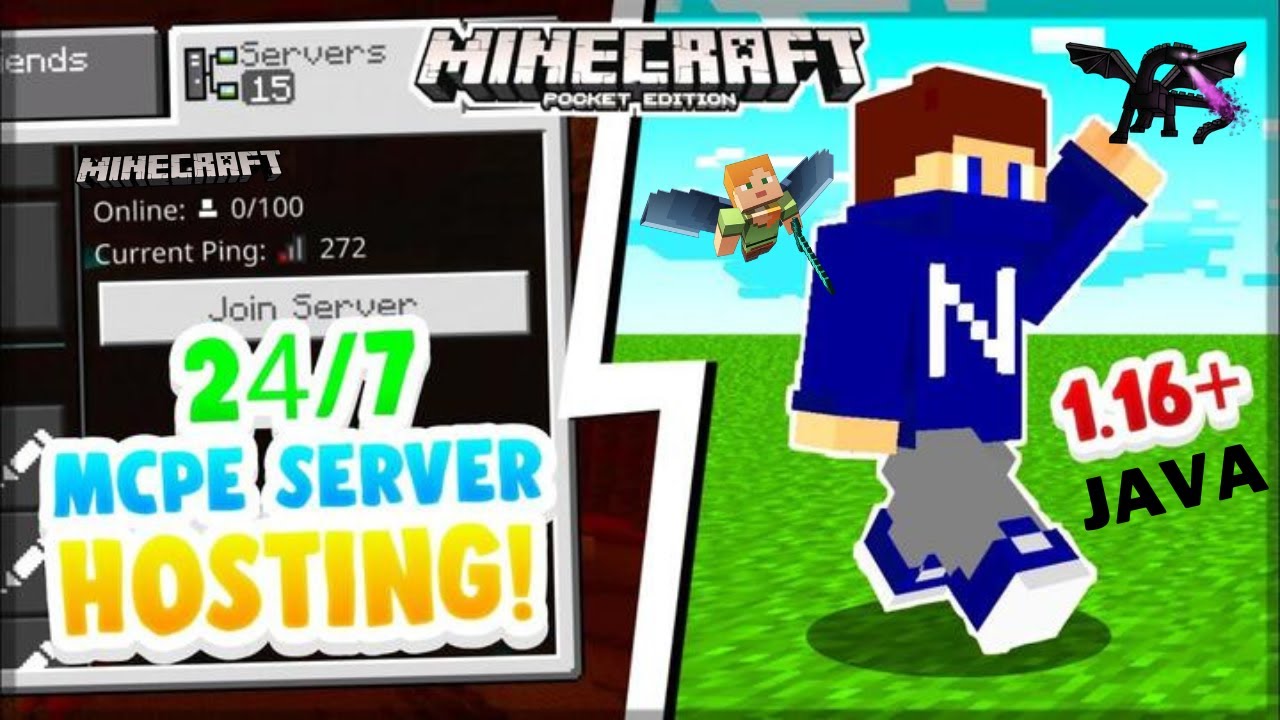 How To Make a 24/7 Online MineCraft server for FREE || #minecraft24/7 ...