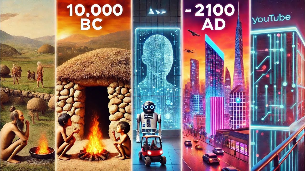 "Evolution of Human Homes: From Caves to AI Smart Cities (10,000 BC ...
