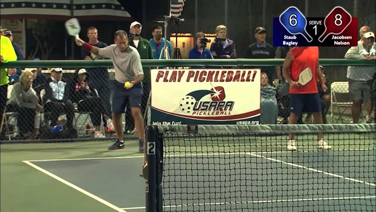 Doubles Pickleball - The Basic Overall Strategy - YouTube