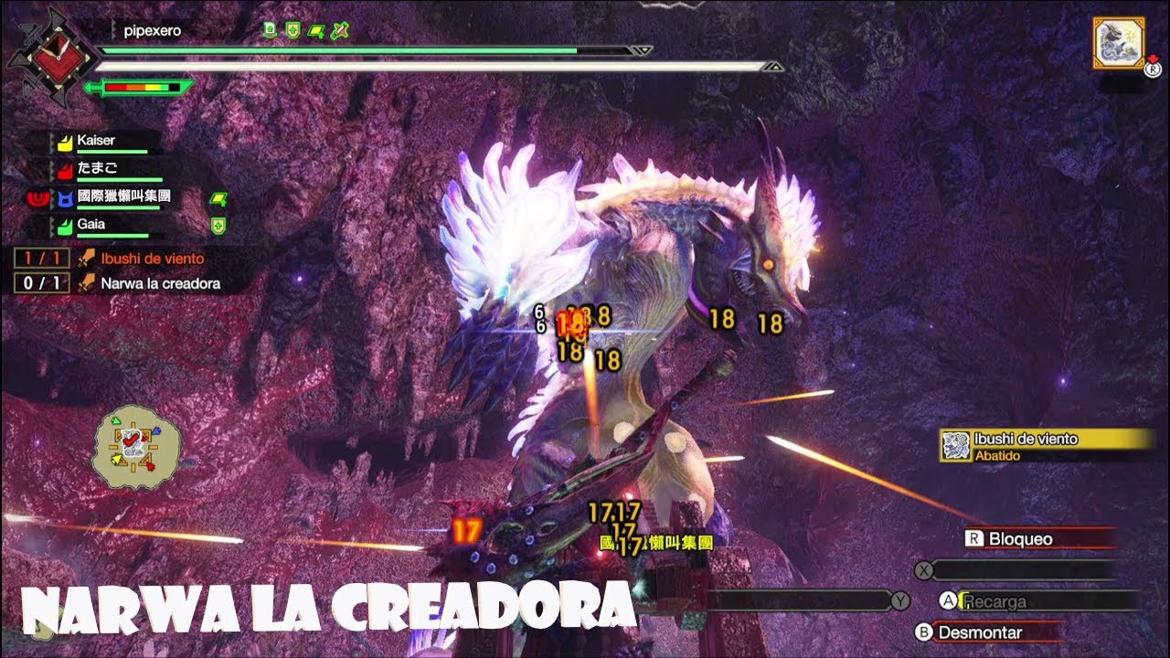 Monster Hunter Rise [Narwa la creadora] online - YouTube