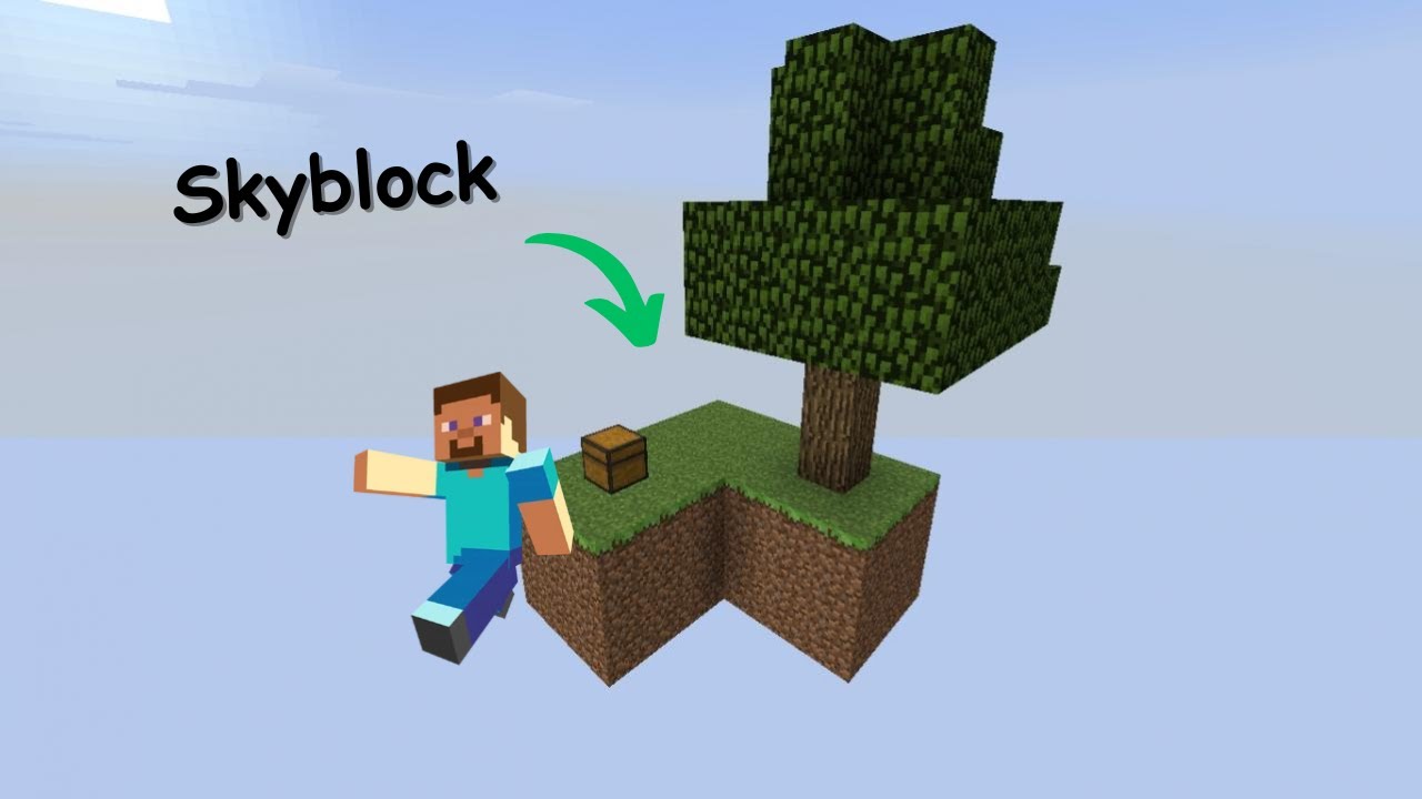 Minecraft skyblock (CubeCraft) EP 1 - YouTube