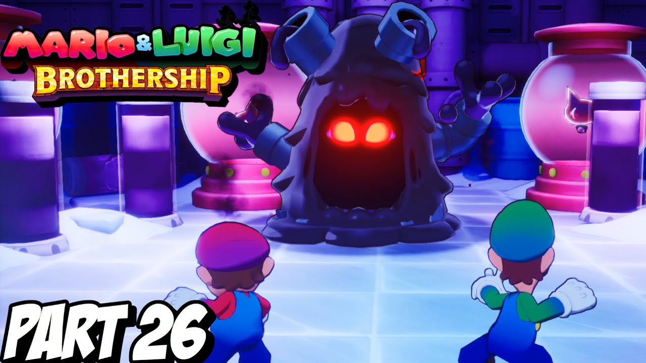 "GLOHM PIPEGUNK BOSS FIGHT" MARIO & LUIGI: BROTHERSHIP Playthrough ...