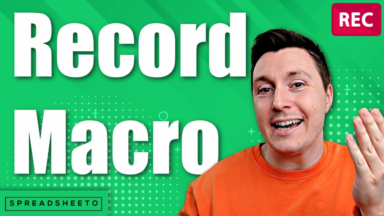 How To Record A Macro In Excel beginner Tutorial YouTube How To Record A Macro In Excel beginner Tutorial YouTube