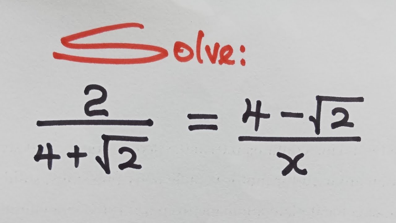 How to Solve Surdic Equations in Minutes! SAT Math Questions - YouTube