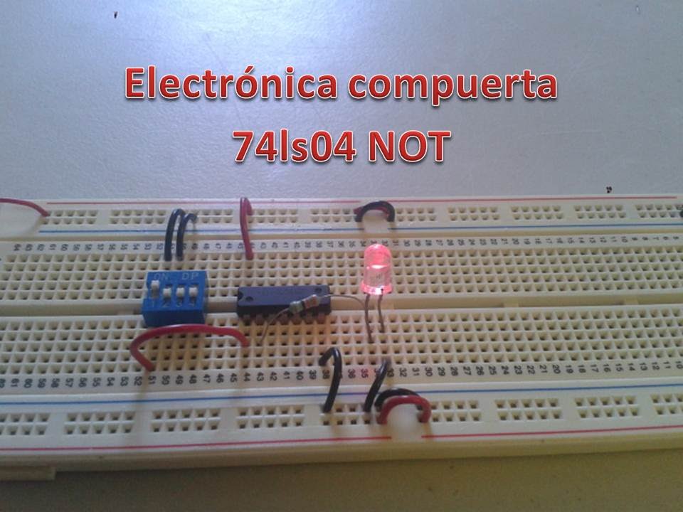 Compuertas Logicas Electronica Digital (NOT) - YouTube