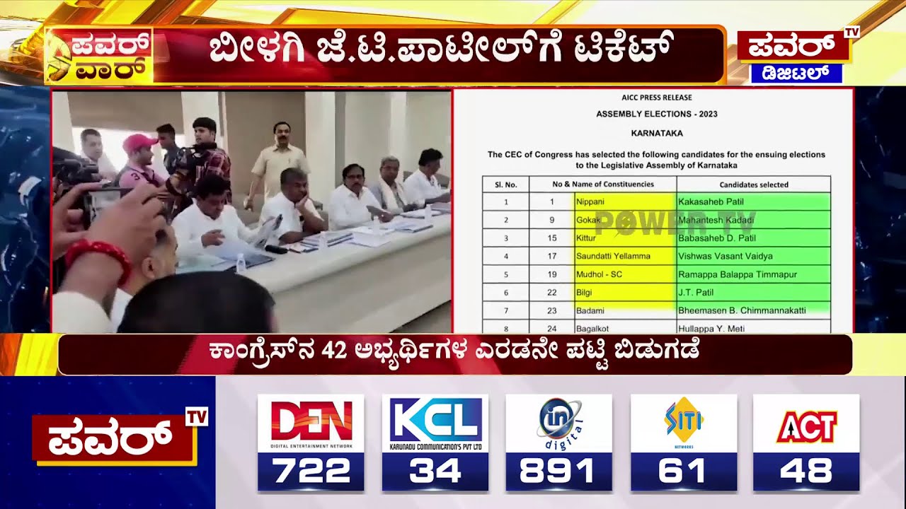 Congress 2nd List : ಕಾಂಗ್ರೆಸ್ ನಲ್ಲಿ ಯಾರಿಗೆ ಟಿಕೆಟ್ ಮಿಸ್ | Election 2023 ...