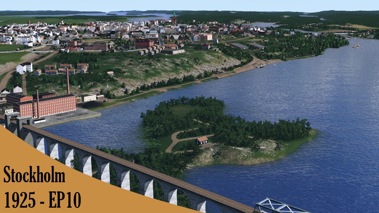 Stockholm 1925 - EP10 - Eriksdal, Årstaviken - YouTube
