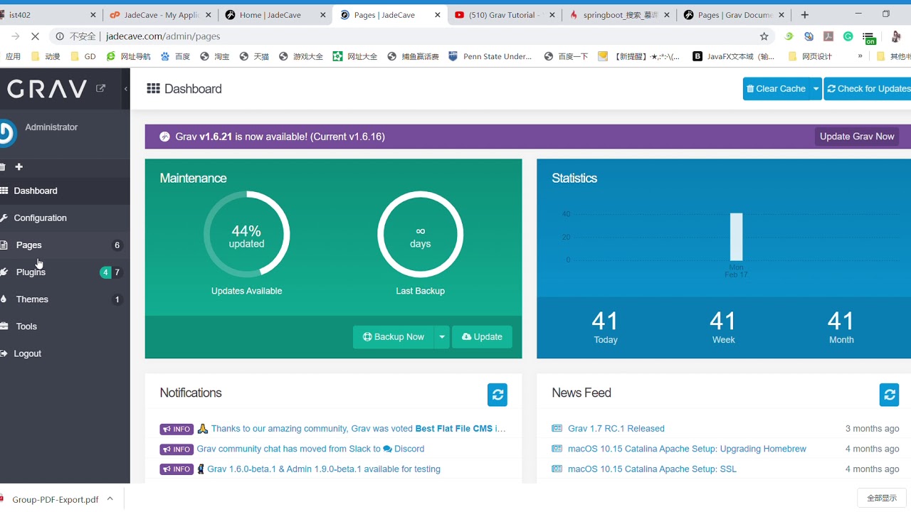 What is Grav CMS? - YouTube