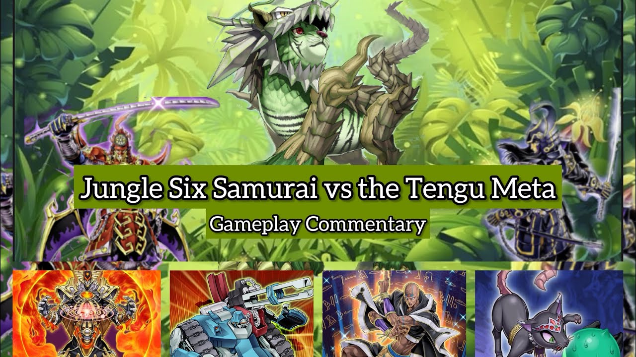 Jungle Six Samurai Gameplay Commentary | Tengu Plant Format - YouTube