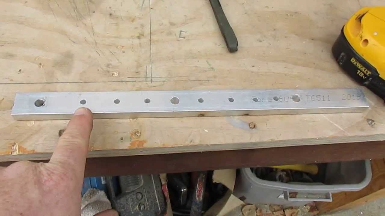 Tapping Buss Bars with a Drill. - YouTube