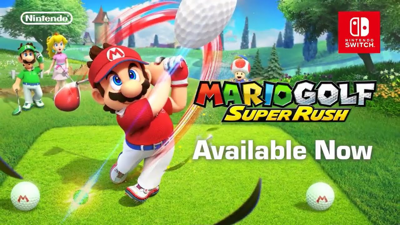 1st USA Mario Golf: Super Rush TV Commercial (Web Version!) - Nintendo ...