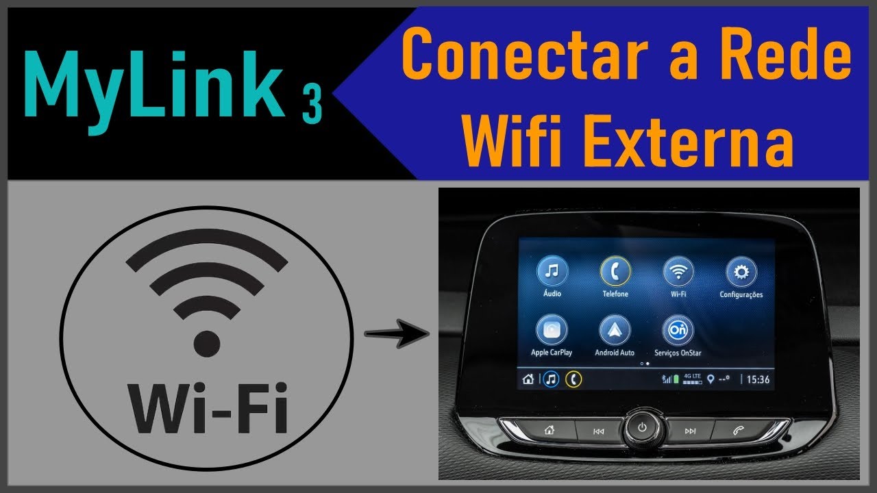 MyLink 3 - Como Conectar na Rede Wifi Externa - Chevrolet - YouTube