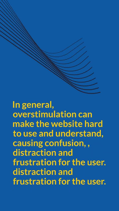 Overstimulation Web Design || Web Design #shorts #youtubeshorts #webdesign #designandtech - YouTube