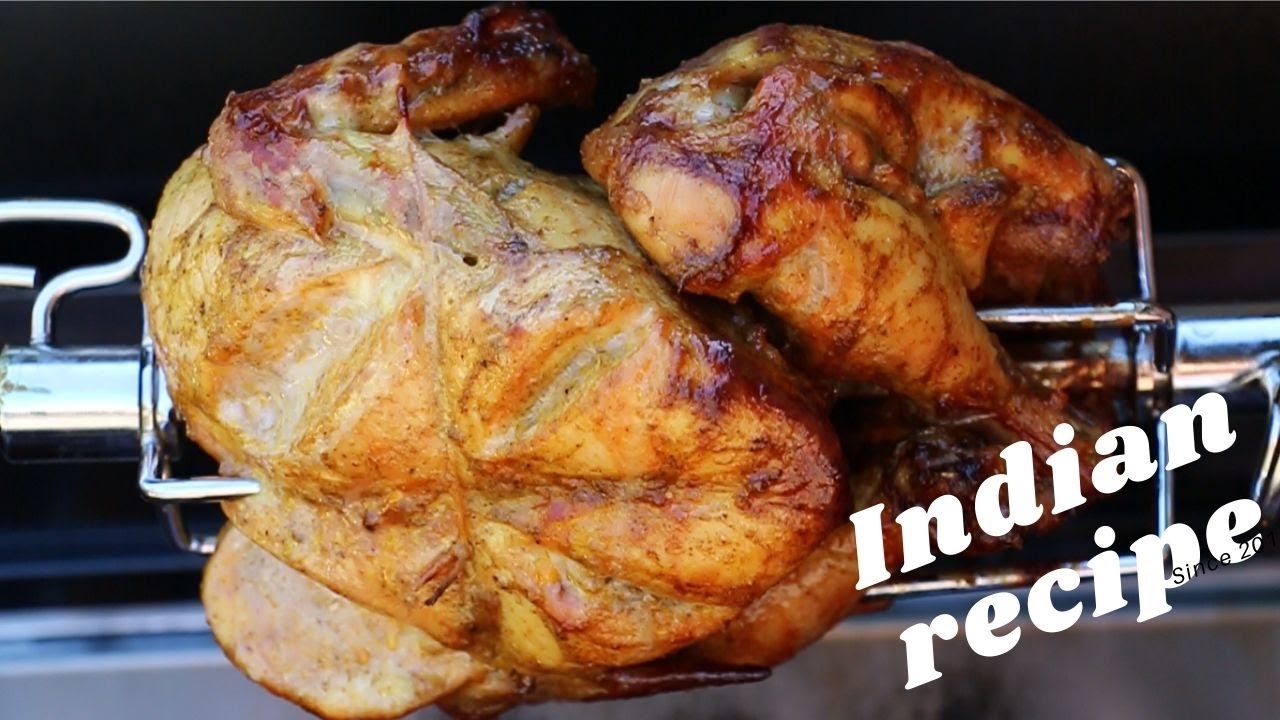 Indian roasted chicken - YouTube