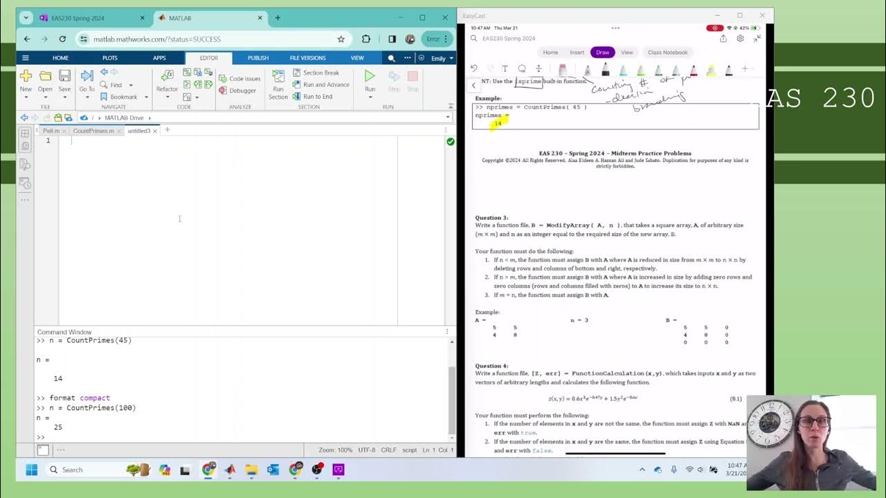 Midterm practice solution videos - YouTube