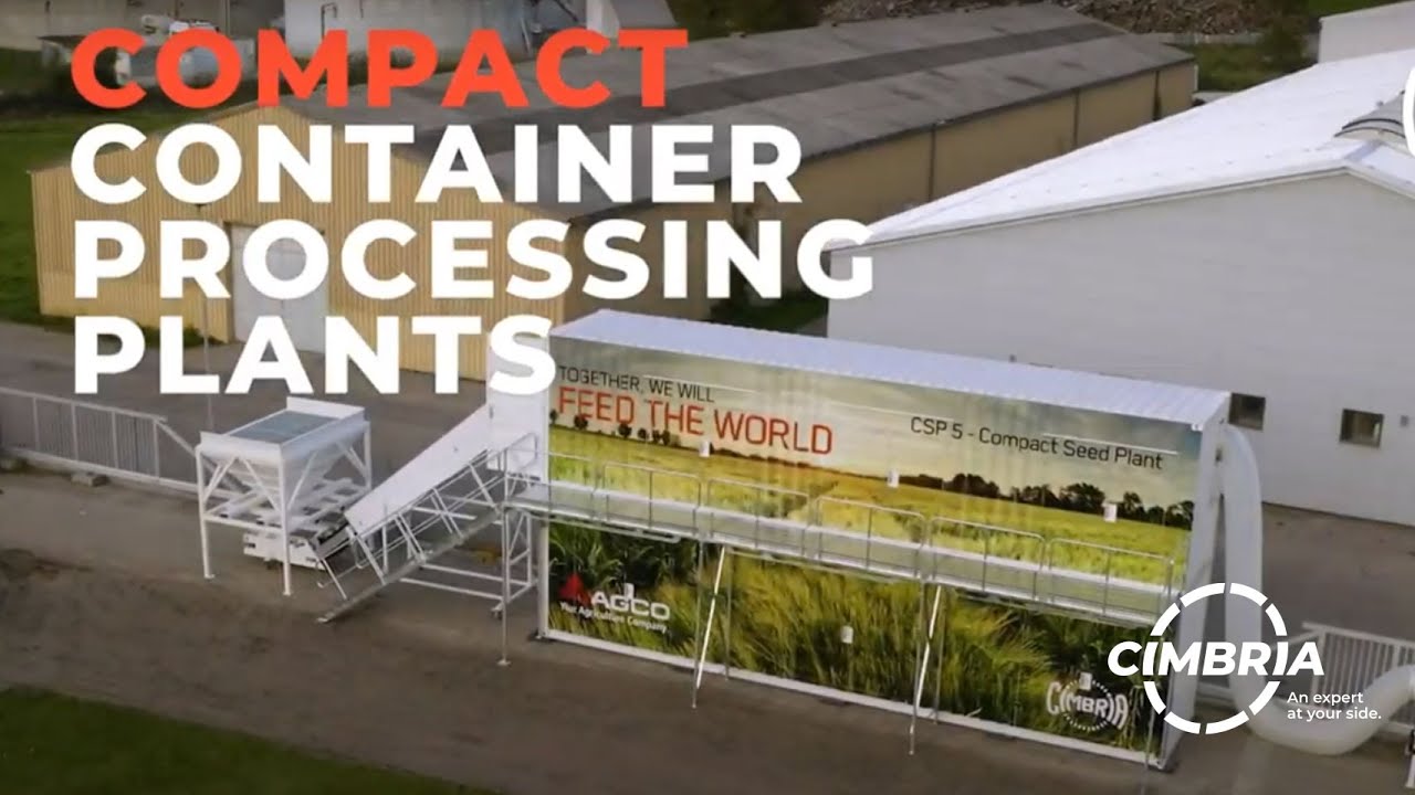 Compact Container Processing Plant - The First Plug & Play solution in ...