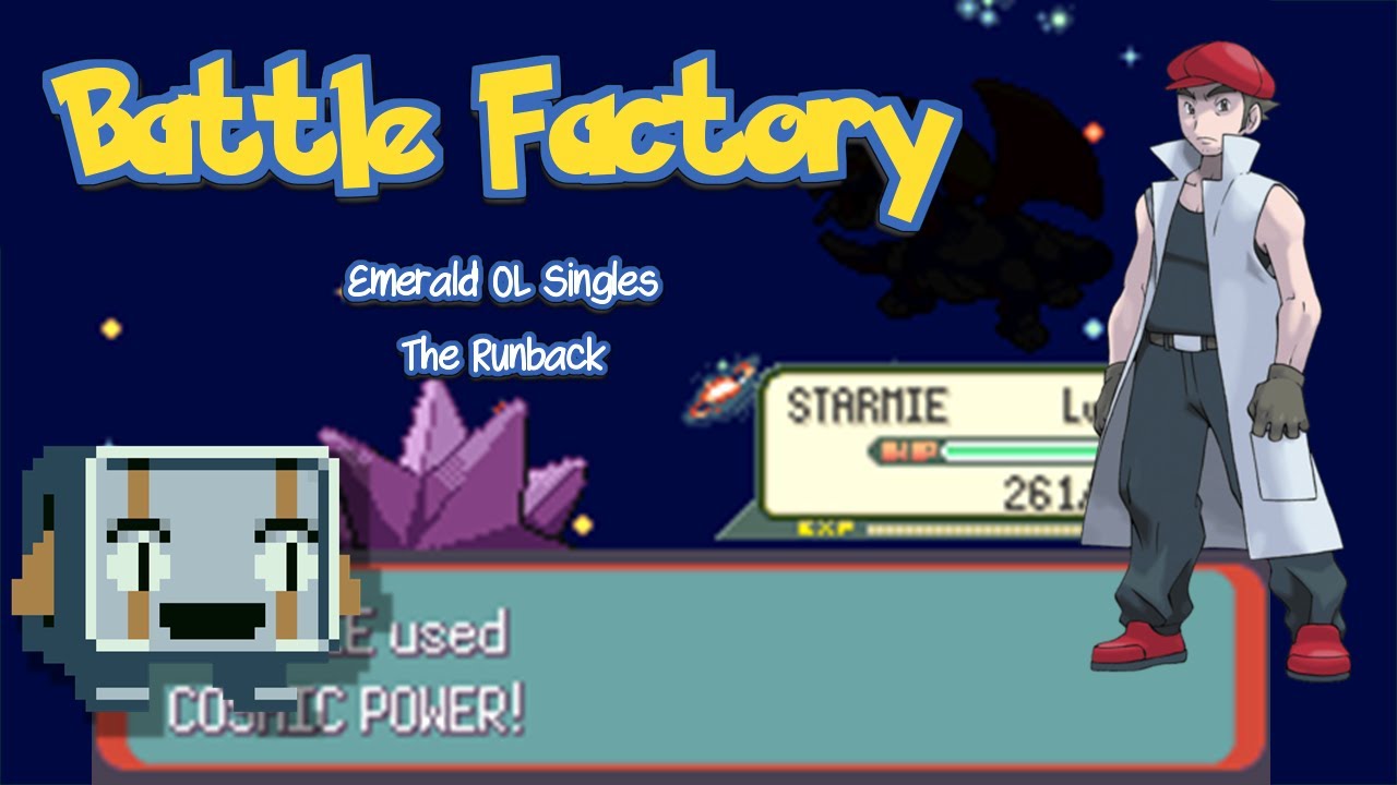 Pokémon Emerald Battle Factory - Open Level Singles (round 5) - YouTube