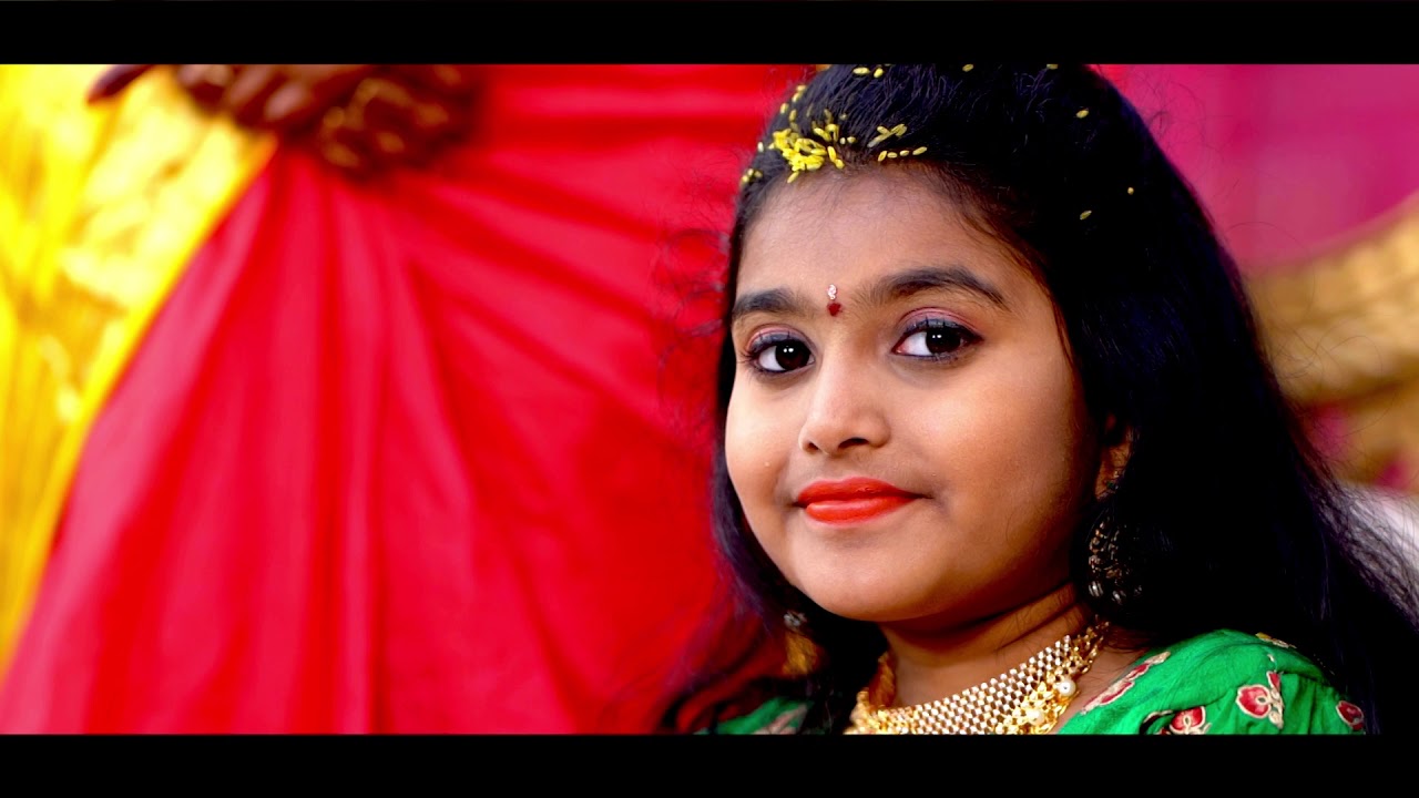 LASYA HALF SAREE FUNCTION - YouTube