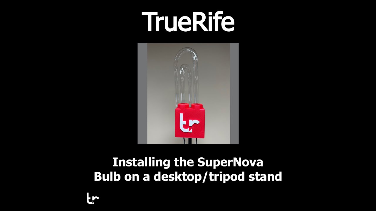 TrueRife - SuperNova Install on Desktop/Tripod Stand - YouTube