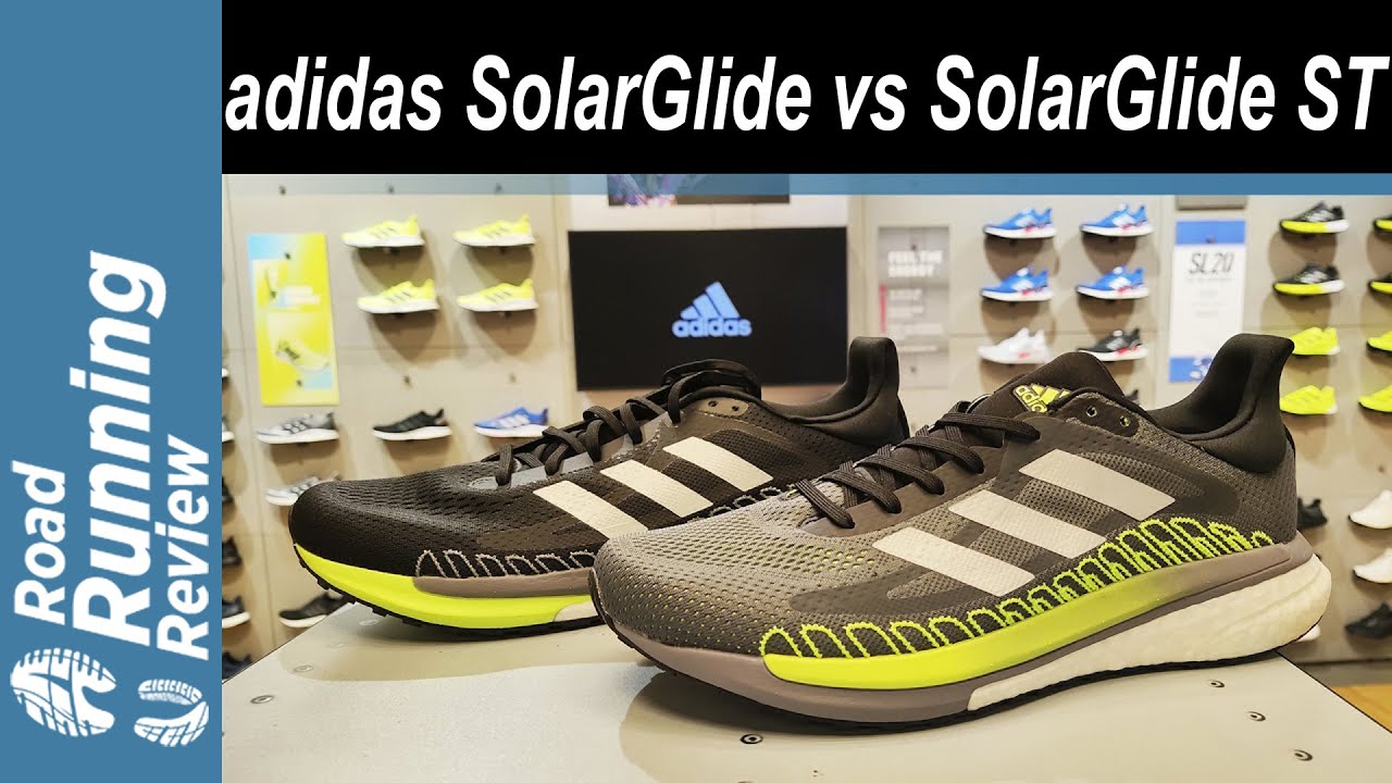 adidas SolarGlide vs adidas SolarGlide ST | Entrenar protegido a diario ...