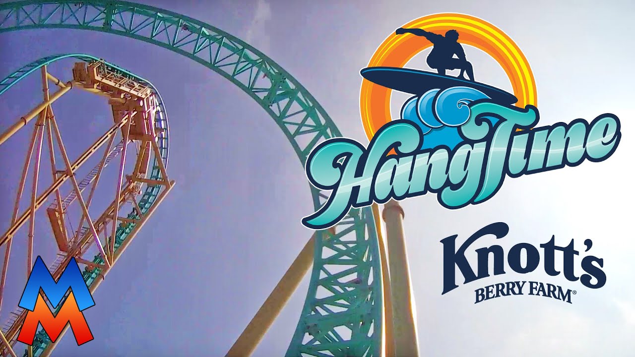 HangTime Roller Coaster - Front Row POV at Knott's Berry Farm - Ride ...