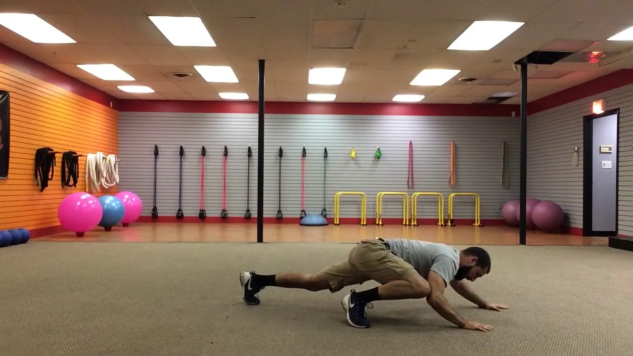 Bear Crawl/ Alligator Walk Technique - YouTube