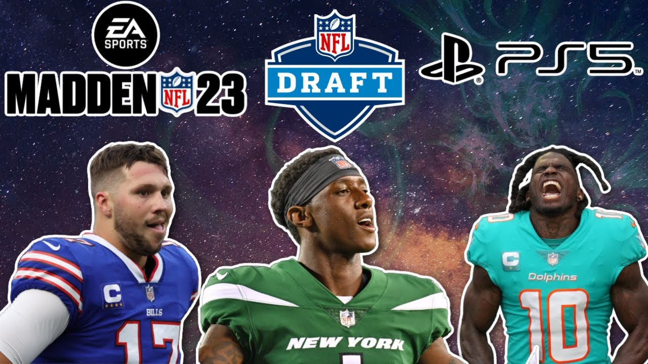 AFC East Roundtable Madden 23 PS5 Franchise DRAFT - YouTube