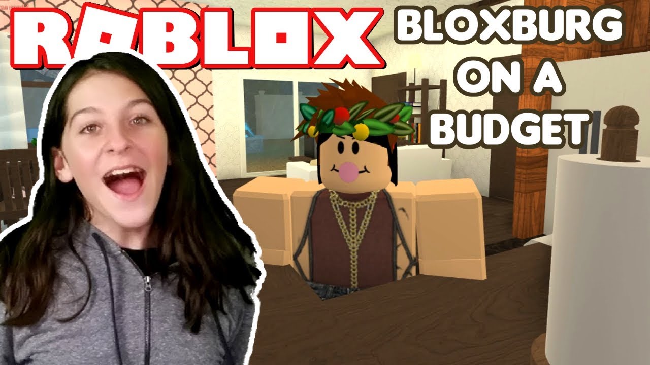 BLOXBURG BUILD ON A BUDGET! BUILDING MY HOUSE A NEW GARAGE WITH SECRET ...