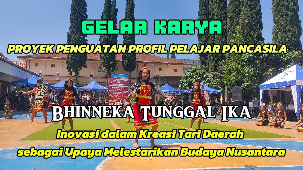 GELAR KARYA PROYEK PENGUATAN PROFIL PELAJAR PANCASILA (P5) SMP KATOLIK ...