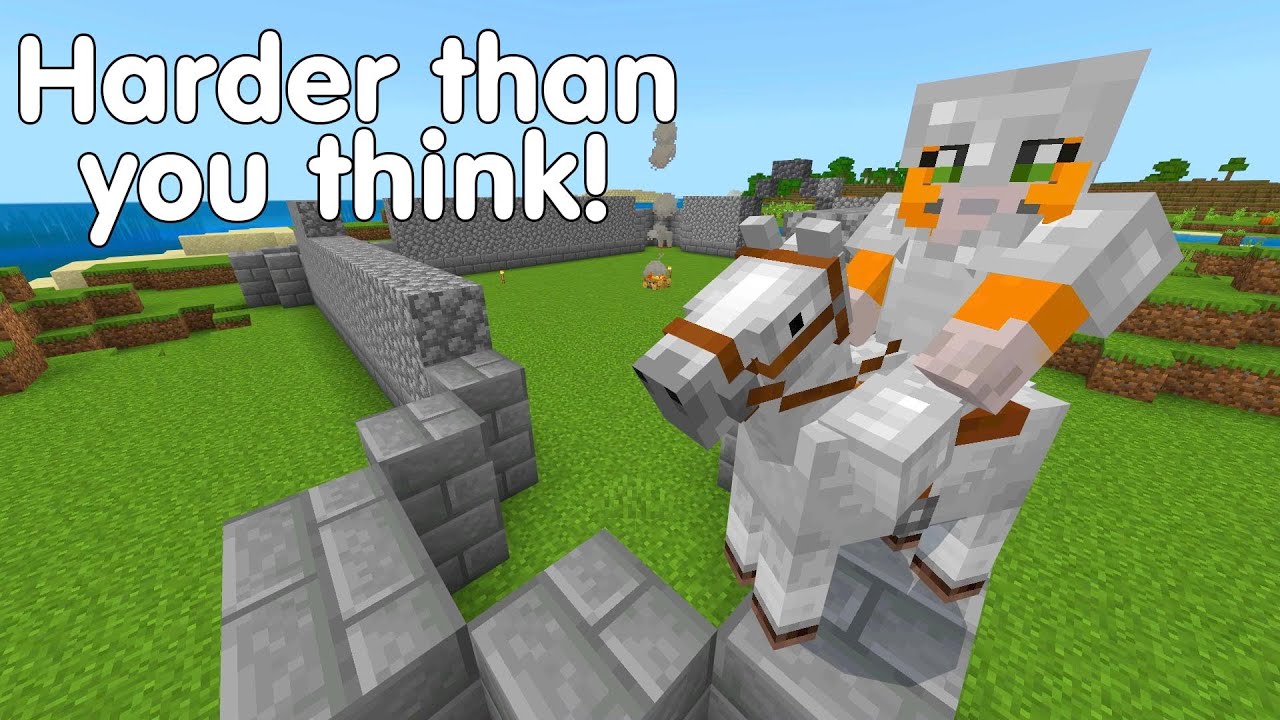 Building My Castle - Knight Challenge [3] - YouTube