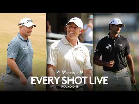 REPLAY | Rory McIlroy, Ryan Fox, Aaron Rai | 2026 BMW PGA Championship Day 1