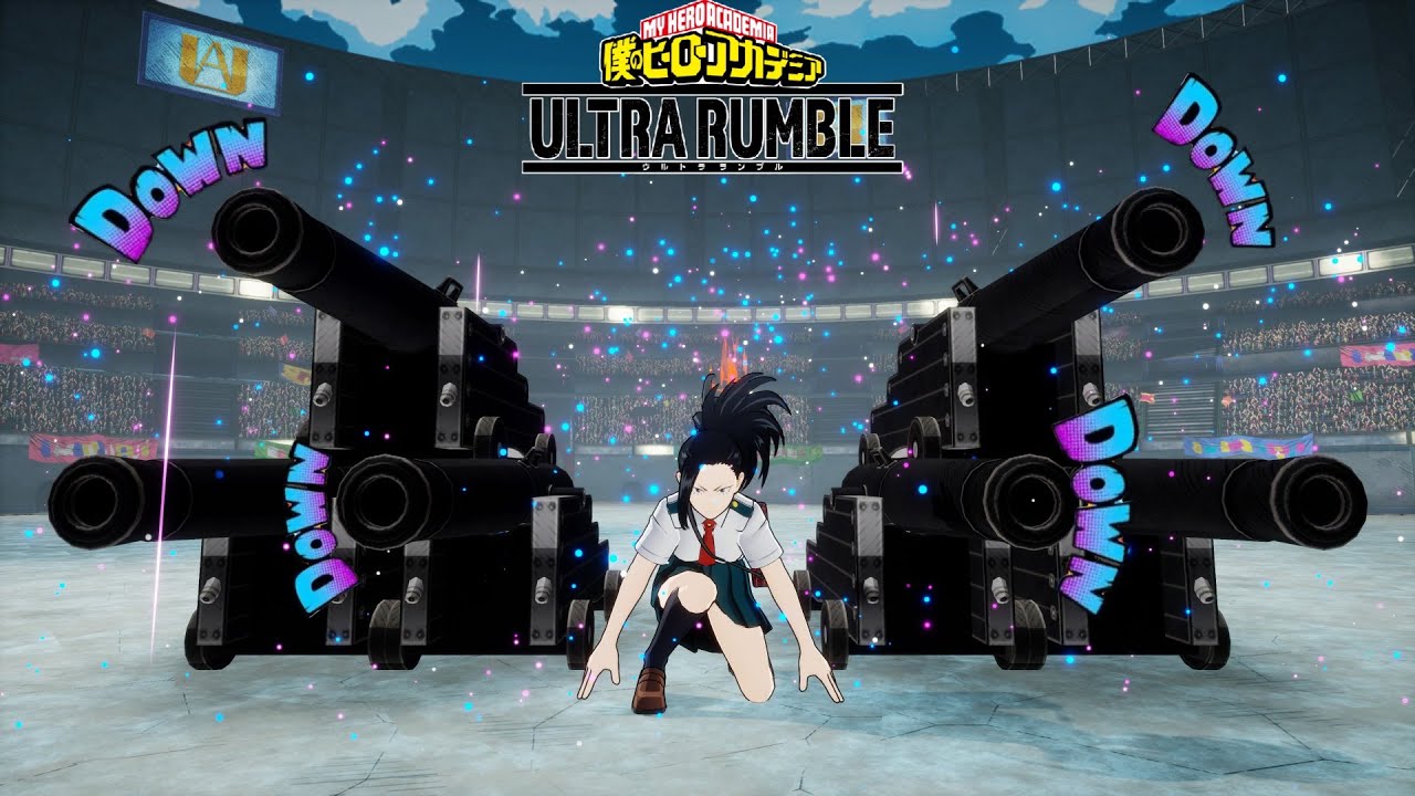Momo and her cannons are no joke My Hero Ultra Rumble - YouTube