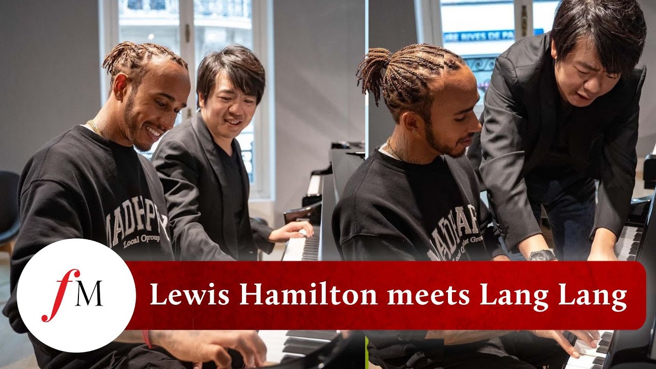 F1 star Lewis Hamilton impresses Lang Lang by playing Adele tune on ...