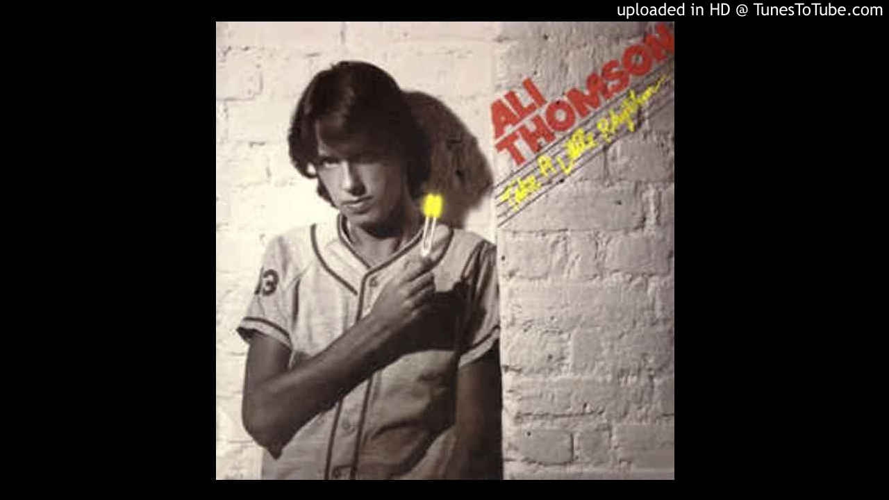 Ali Thompson - Take a Little Rythm 1980 HQ Sound - YouTube