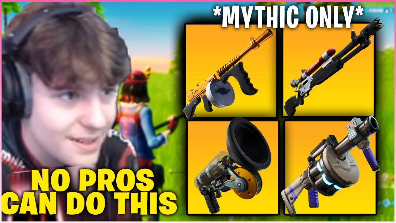 CLIX In CHAMPION LEAGUE Tries To Win With MYTHIC *ONLY* WEAPONS Then ...