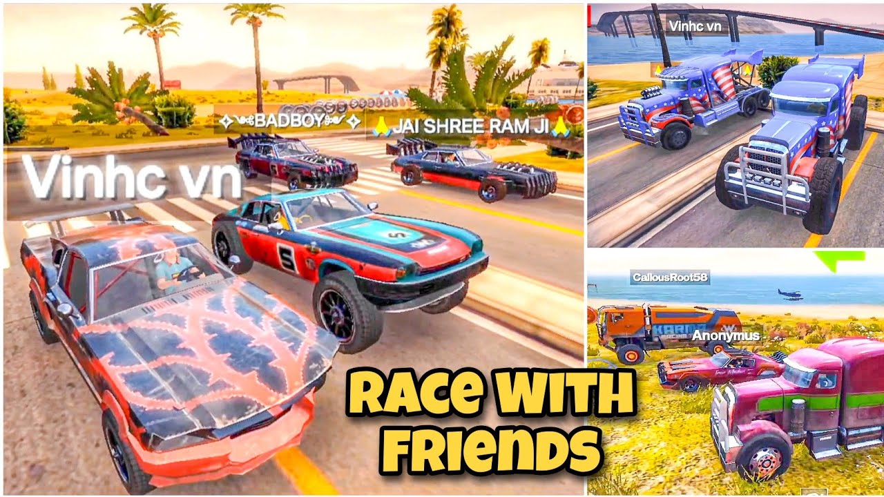 Multiplayer Truck & Car Drag Race - Off The Road OTR | OffRoad Car ...