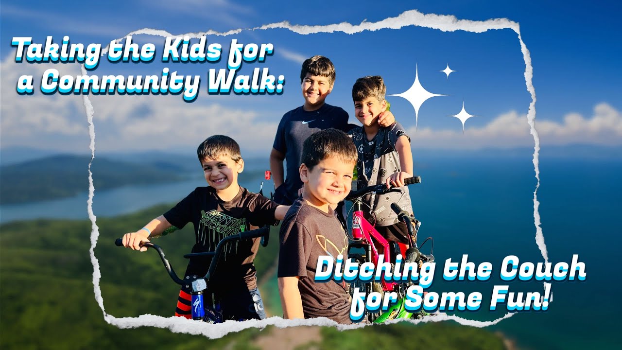 Talking the Kids for Community Walk - YouTube