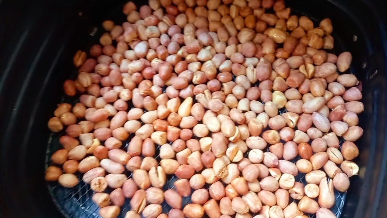 HOW TO MAKE ROASTED GROUND PEANUT USING AIR FRYER. @j5aphvlog - YouTube