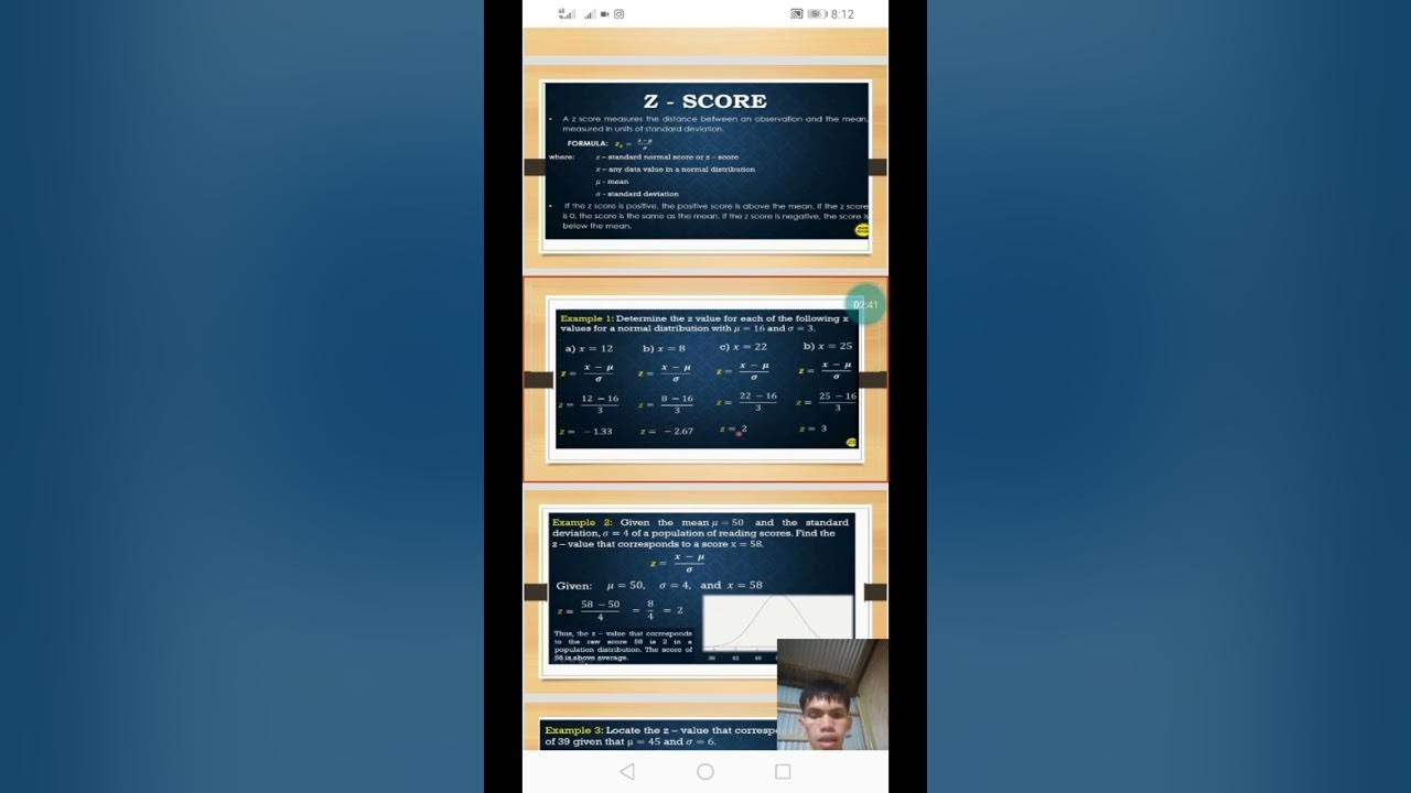 Converting a normally distributed random variable into standard normal random variable - YouTube