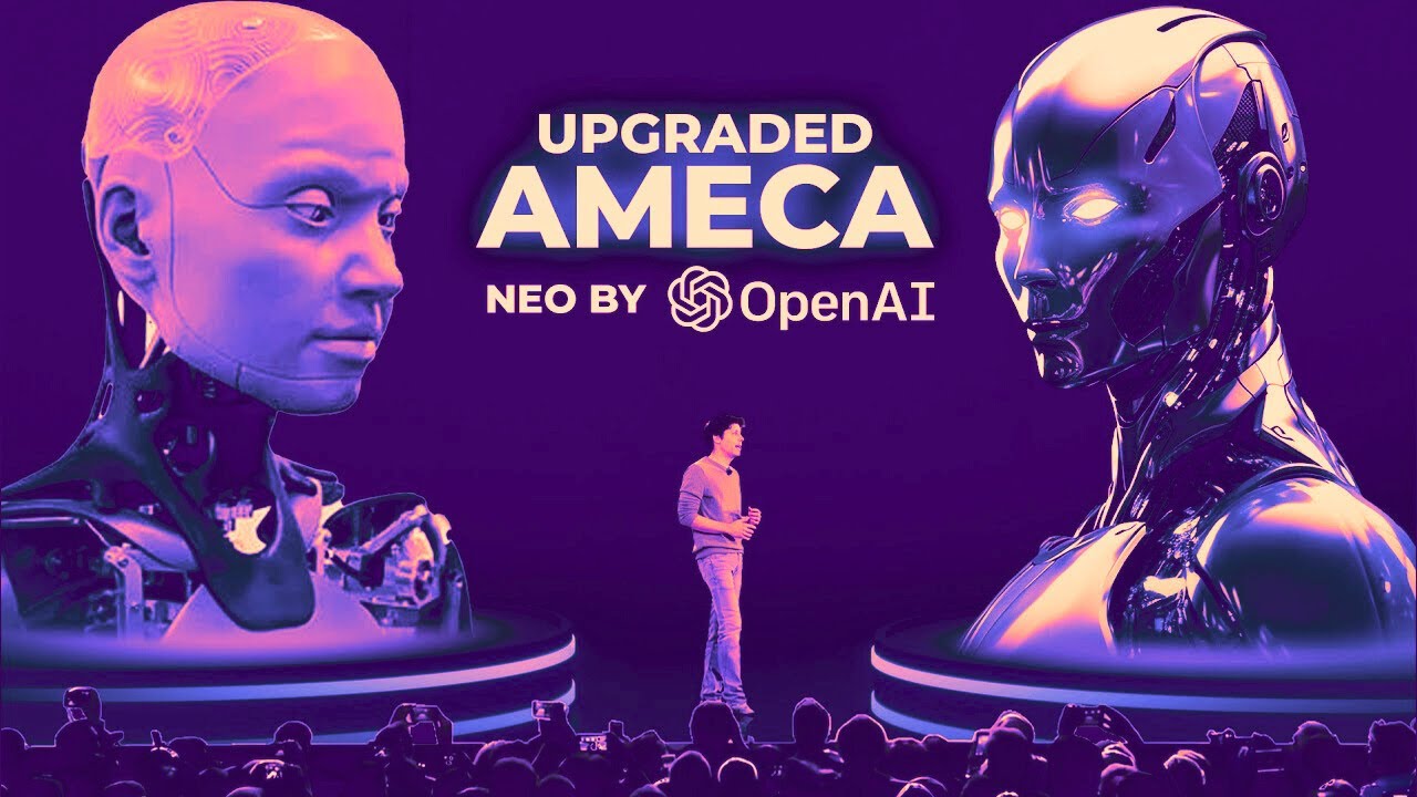 AMECA, the GPT 4 AI Robot, Gets UPGRADED + Launch of OpenAI's First ...