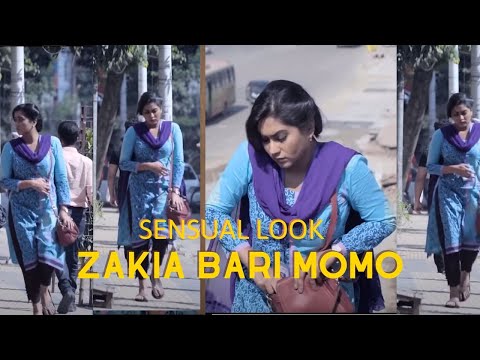 Zakia Bari Momo Hot Beautiful Look। Hi 60 Movie Coolest Clips