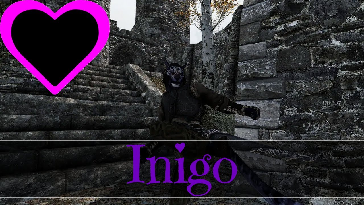 Meeting Inigo | Skyrim Modded Follower - YouTube