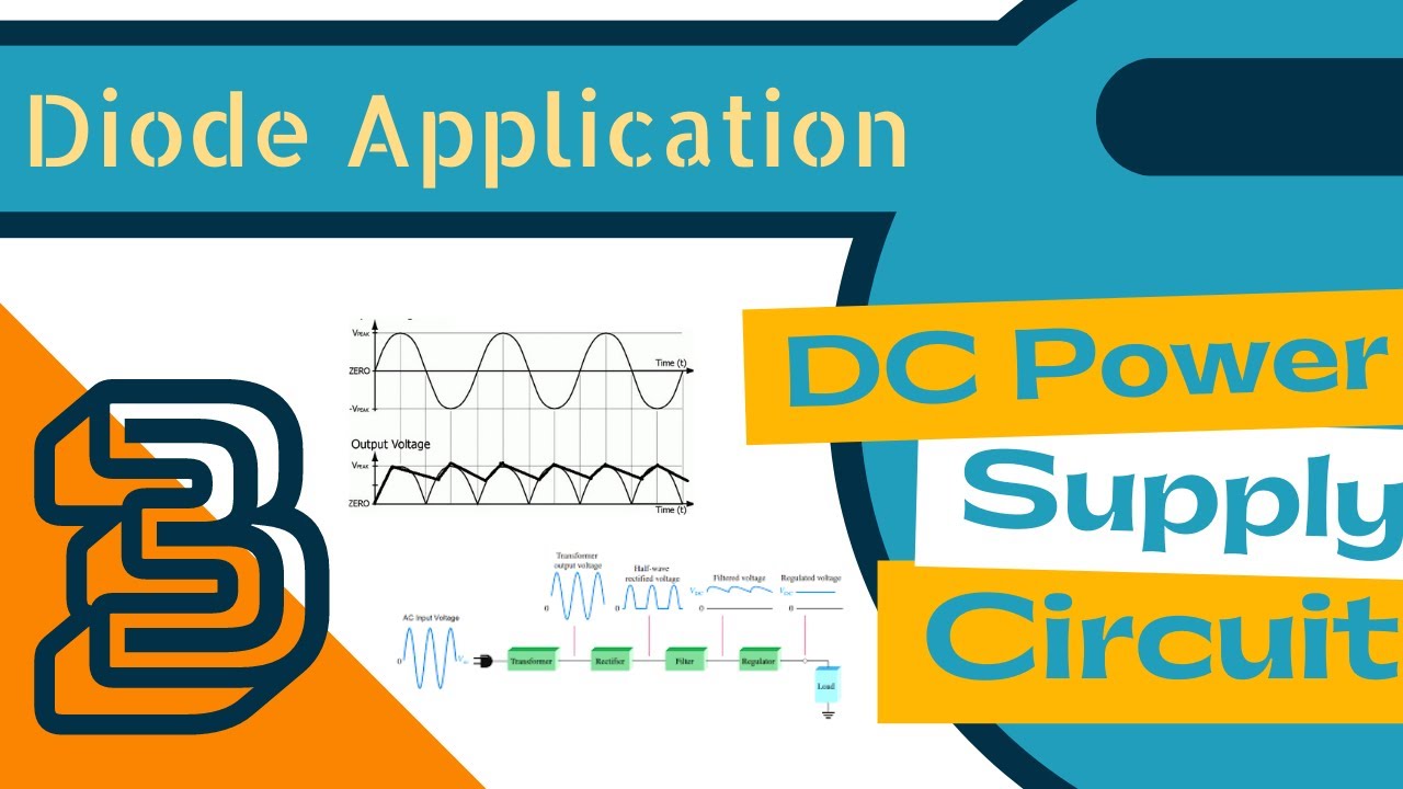Diode Applications - DC Power Supply - YouTube