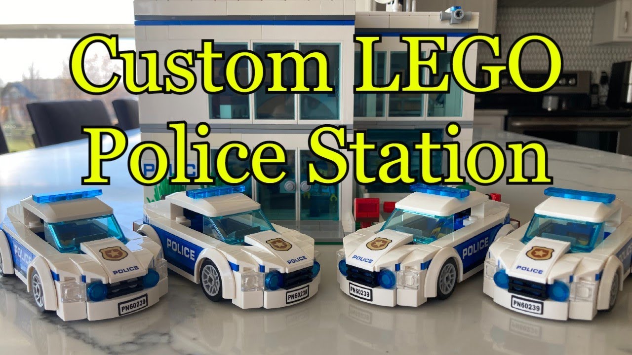 Custom LEGO Police Station MOC! - YouTube