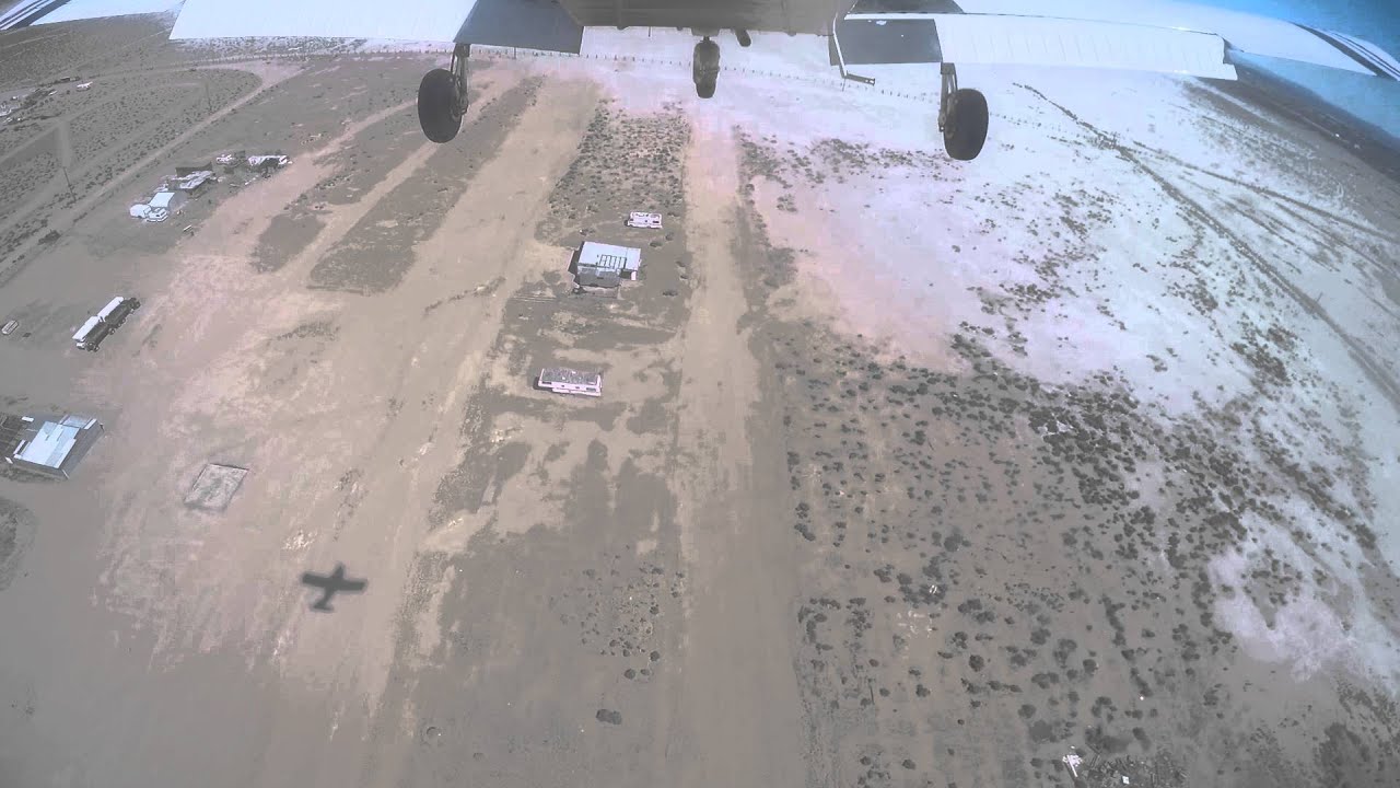 El Mirage Lake off-airport landing (Approach & Landing) - YouTube