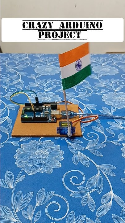 Crazy Arduino Project Tributeing Indian Flag #arduino #robotics #shorts #independenceday - YouTube