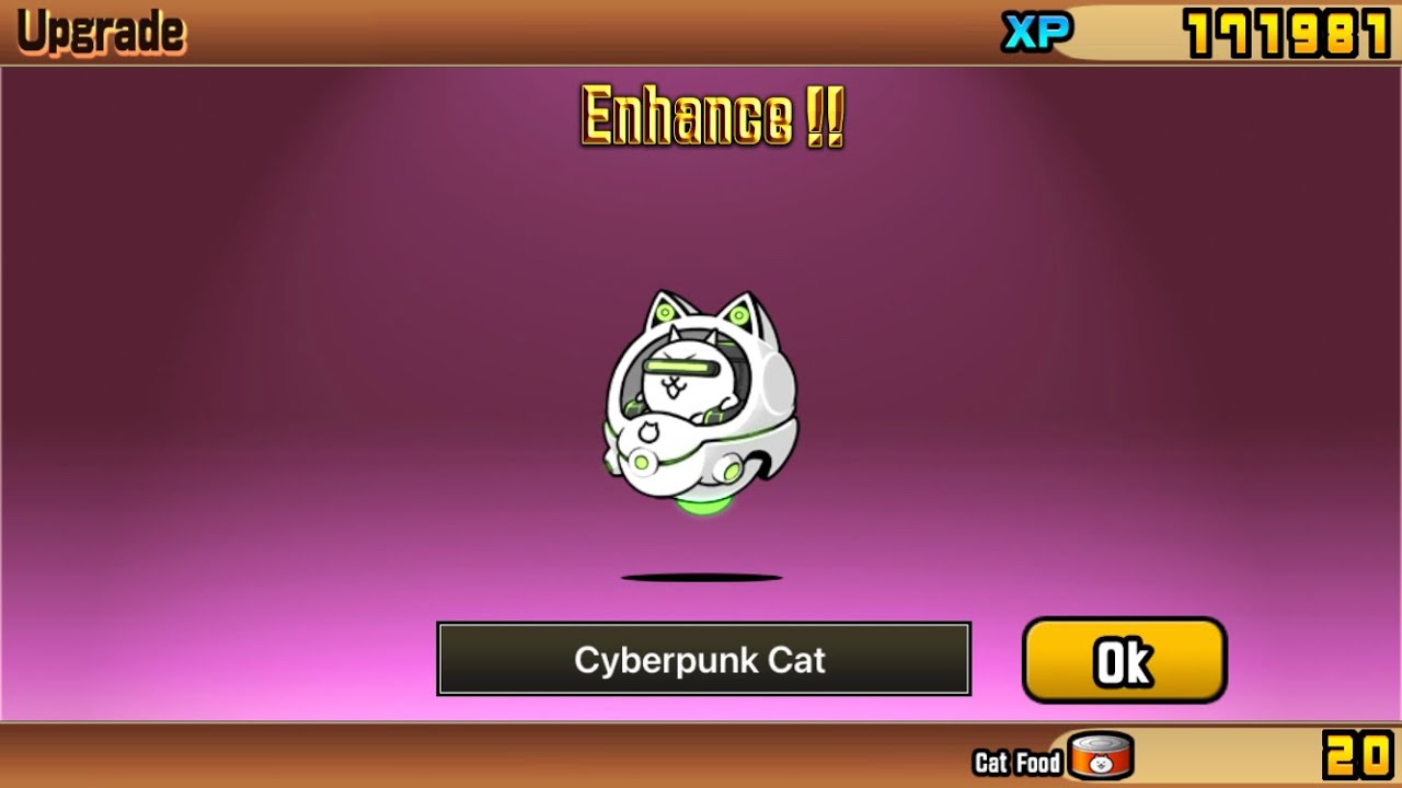 Battle Cats - Hacker Cat to Cyberpunk Cat! - YouTube