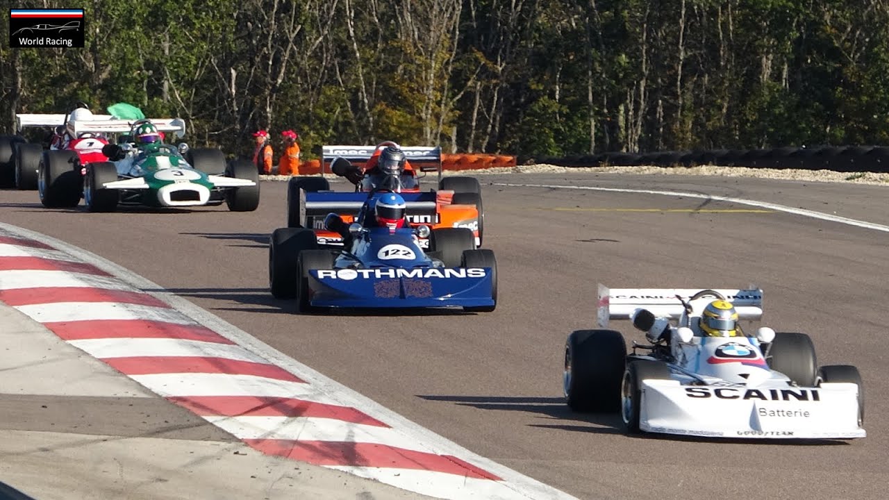 Historic Formula 2 Start Up & Pure Inline 4 Racing Sound ! March 762 ...
