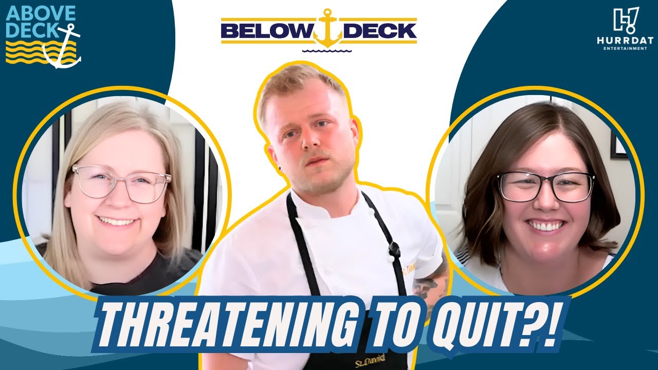 Below Deck S12 PREMIERE Reaction! Chef Lawrence's CRISIS & The Crew's ...